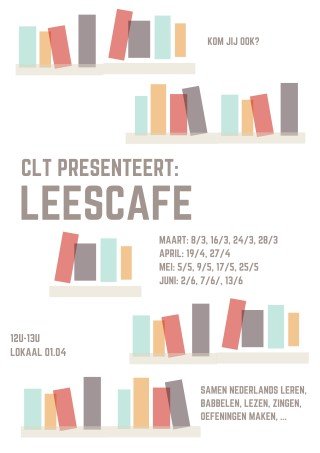 CLT Reading Cafe - Centrum voor levende talen